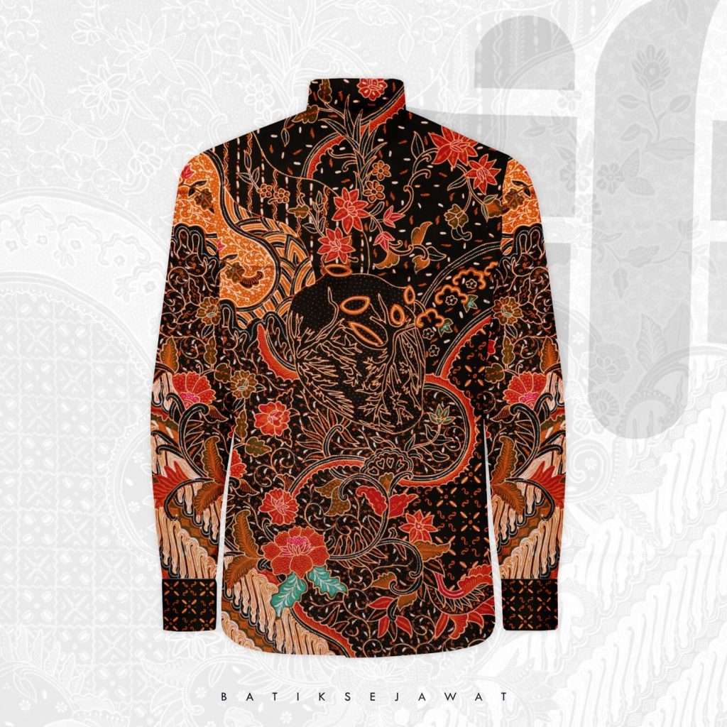 Batik Simbut Uteri — Biru Mendung II – Batik Sejawat