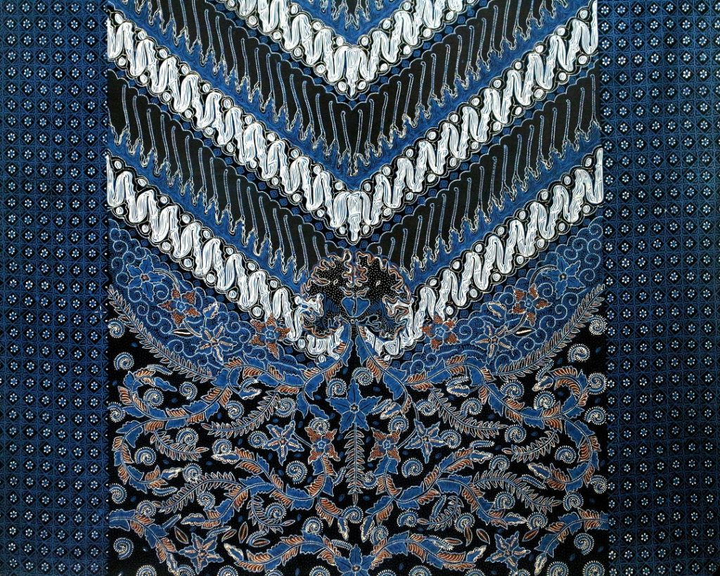Batik Simbut Uteri — Biru Mendung – Batik Sejawat
