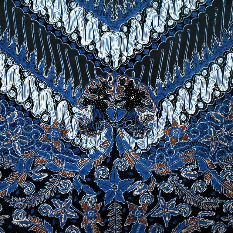 Batik Parang Baron Encephalon — Biru Laut – Batik Sejawat