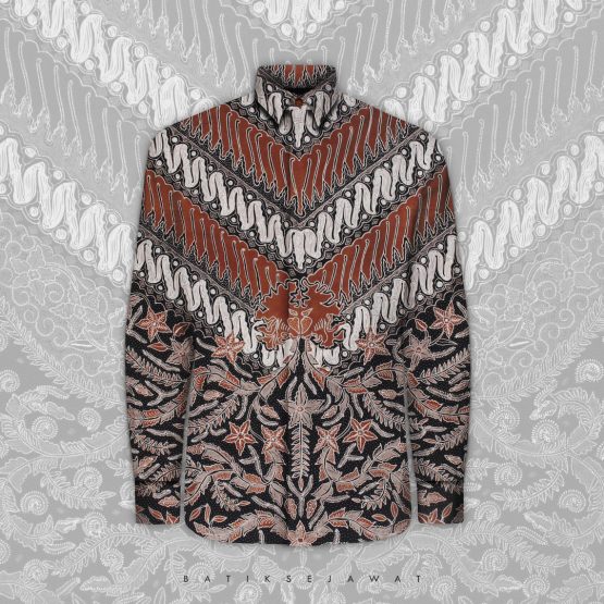 Batik Parang Baron Encephalon — Coklat Jati – Batik Sejawat