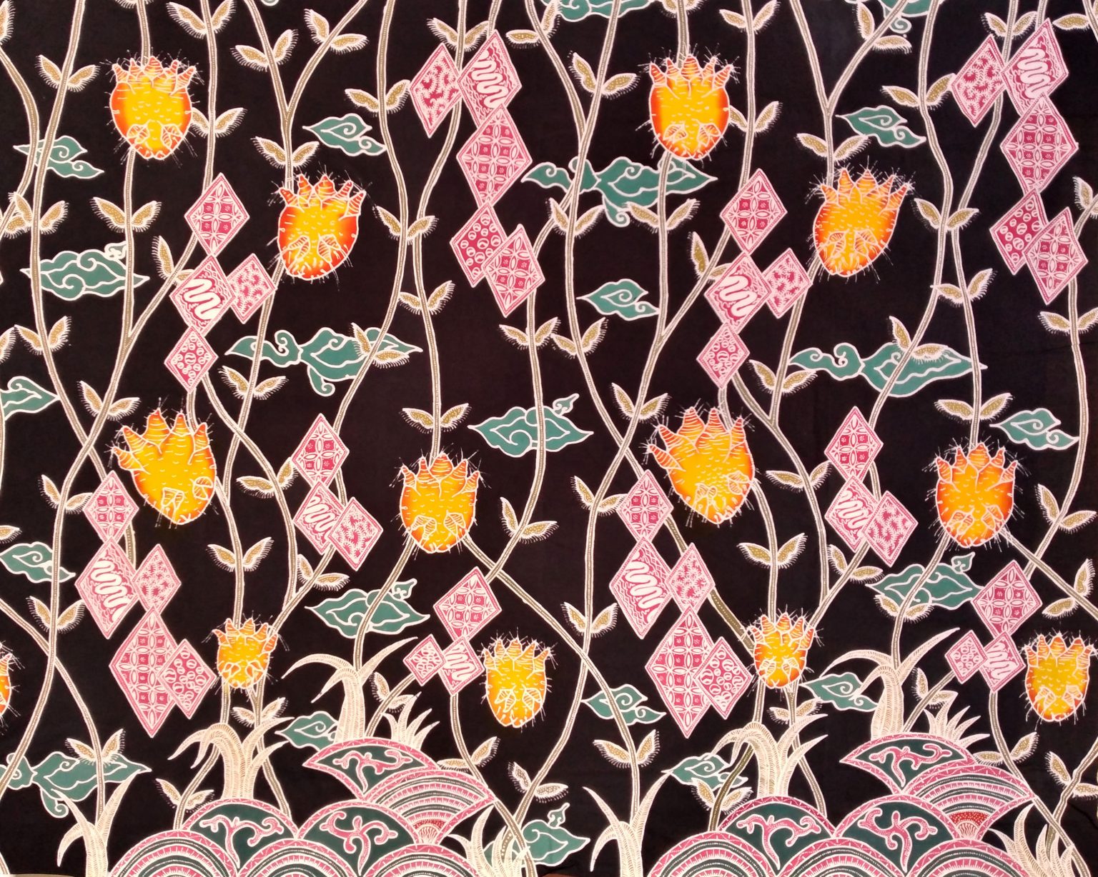 Batik Simbut Uteri — Biru Mendung – Batik Sejawat