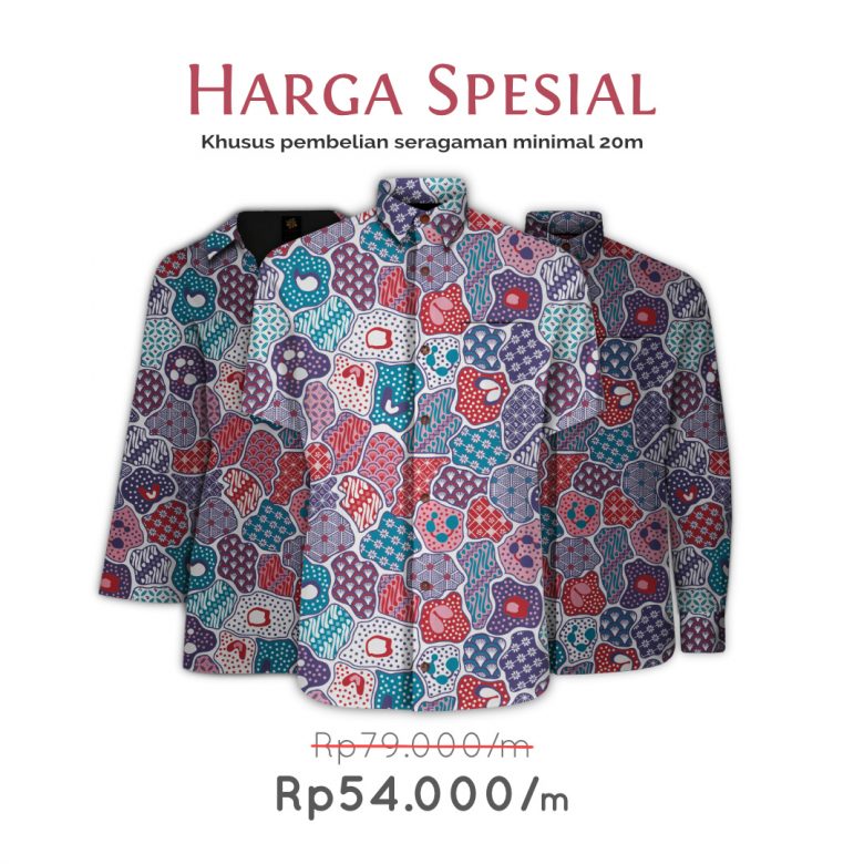 Pesan Batik Printing Custom Per-Meter – Batik Sejawat