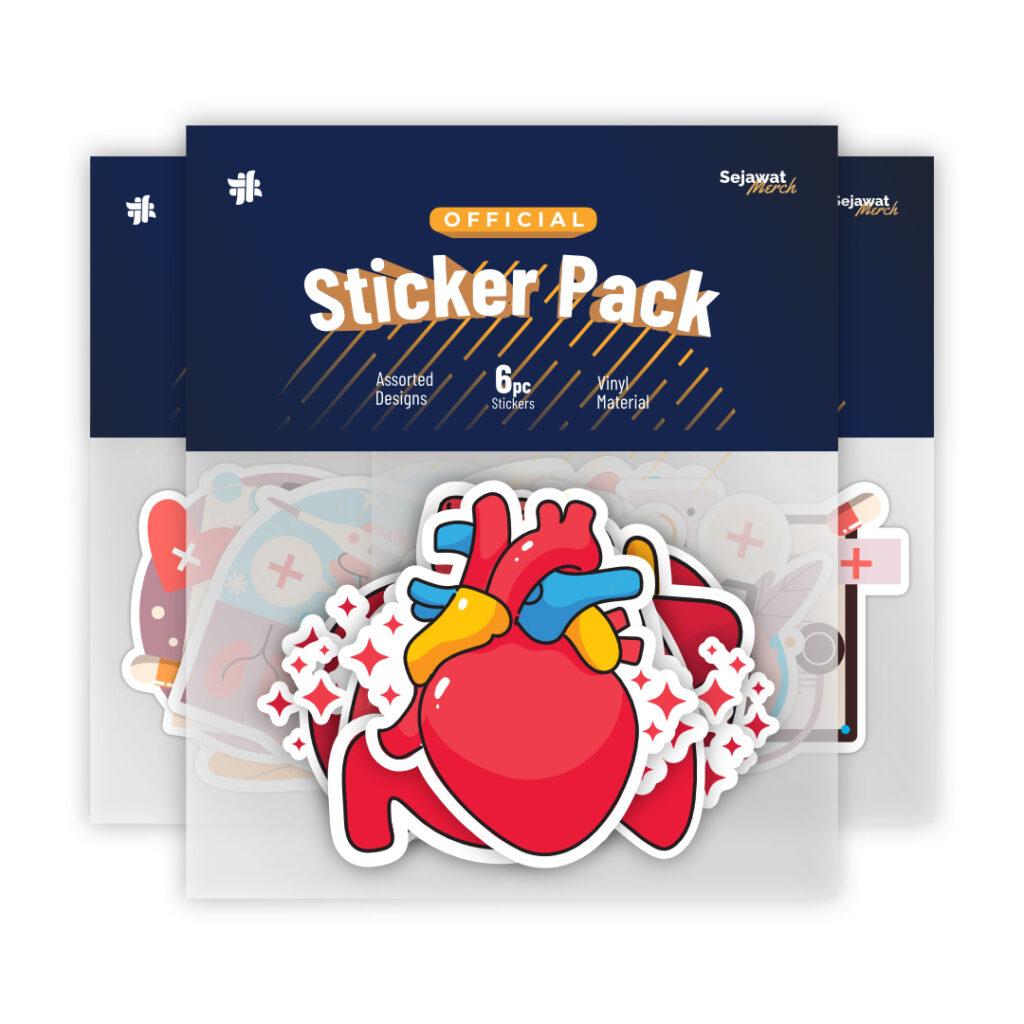 Sticker Pack — 1st Series – Batik Sejawat