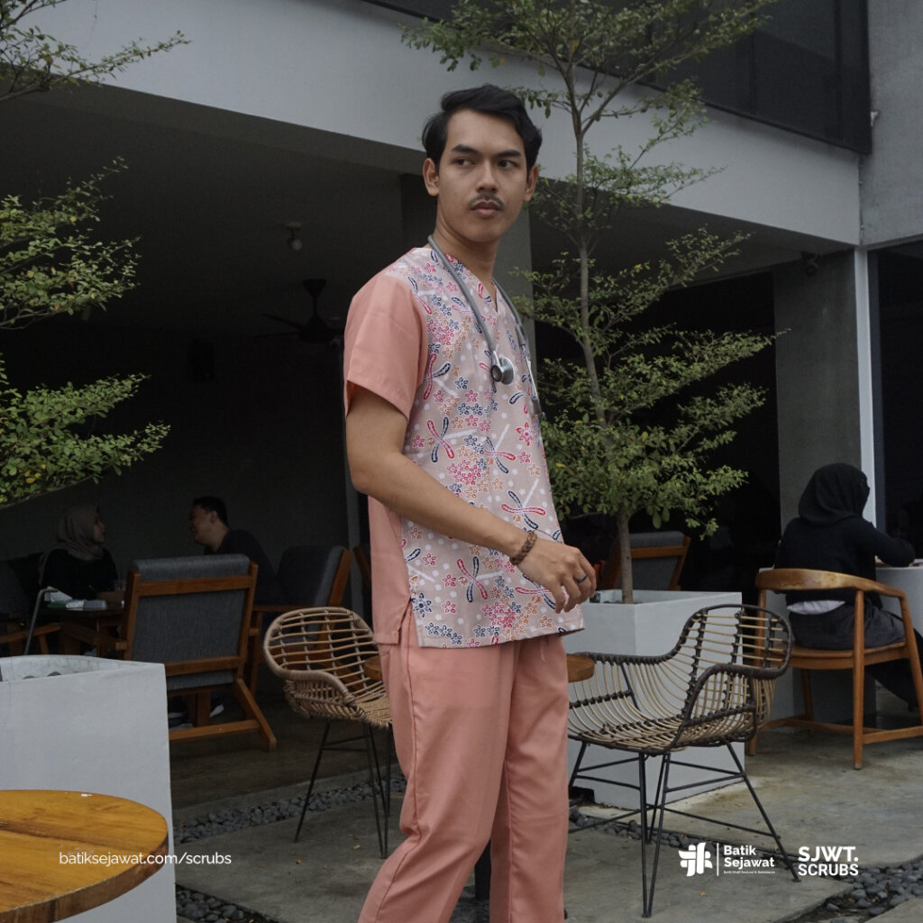 Sejawat Scrubs — Capung DNA – Batik Sejawat